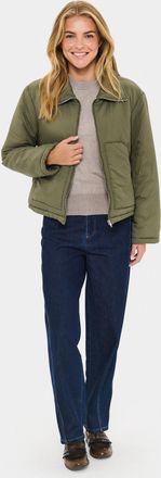 Saint Tropez Jacke LinnSZ Jacke Lockere Passform