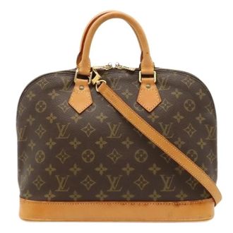 Louis Vuitton Pre-owned Vintage Canvas Handbag - - Pre-owned - Damen - Braun - ONE SIZE
