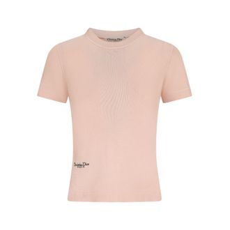 Dior Femme, Tops, Beige, Taille: 38 FR Pull &agrave; Manches Courtes