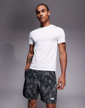 The North Face 24/7 - Short 7 pouces imprim&eacute; &agrave; logo - Noir