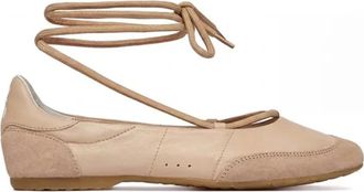 Patrizia Pepe Femme, Chaussures, Beige, Taille: 39 EU Dancing Skin Ballerina