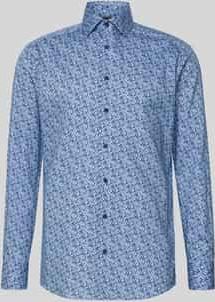 Olymp Regular Fit Businesshemd aus reiner Baumwolle mit Kentkragen