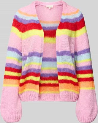 Milano Relaxed Fit Cardigan mit Mohair-Anteil in Strick-Optik