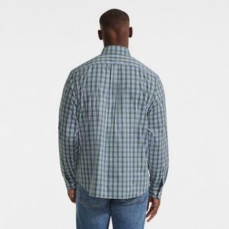 Lands End Ultimativ-Hemd, Classic Fit, Herren, Gr&ouml;&szlig;e:52-54 regular, Gr&uuml;n, Elasthan/Baumwoll-Mischung/Polyester-Mischung, by Lands End