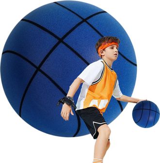 Generic Lautloser Basketball aus Schaumstoff | Ger&auml;uscharmes Innenraum-Trainingsball f&uuml;r Kinder & Erwachsene | Extra Weich & Luftlos in Gr&ouml;&szlig;e 3/5/7 | Ideal f&uuml;
