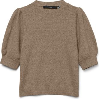 Vero Moda Vmdoffy 2/4 O-Neck Pullover Ga Noos
