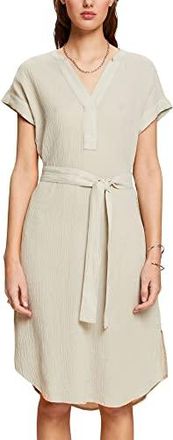 Esprit Robe Femme 033EE1E304 335/DUSTY Vert Taille 32, 335/Dusty Green, 34