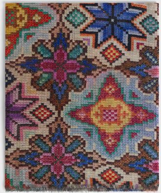 Gerard Darel Foulard multico en laine et soie - DAMIE - Multicolore
