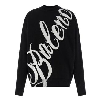 Balenciaga Big B Sweater - - Knitwear - Damen - Mehrfarbig - XS