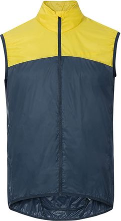 Vaude Fahrradweste Matera Air Vest, ultraleichte Windweste Radsport Herren, wasserabweisende Weste Rennrad Herren, winddichte Sportweste reflektierend