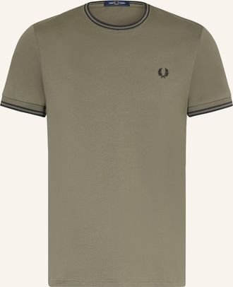 Fred Perry T-Shirt gruen