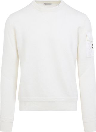 Moncler Rundhalspullover - Beige