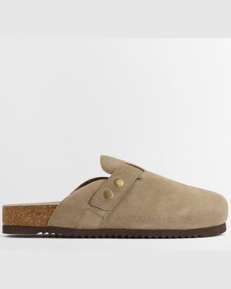 Barbour Wildlederpantoletten Bowman in