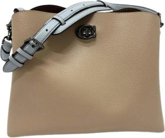 Coach Sac port&eacute; &eacute;paule Pre-owned - Femme - Pre-owned - Beige - Taille: ONE Size