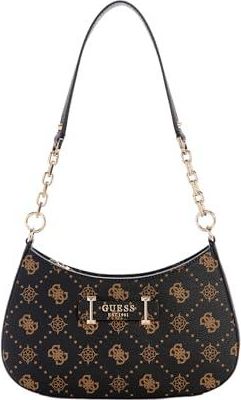 Guess Carrie Quattro G Sac &agrave; bandouli&egrave;re avec logo Espresso Taille unique