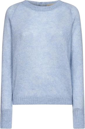 Blanca Vita Pull col rond - Femme - Pulls - Bleu - Taille: 36 FR