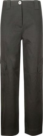Ganni Casual Hose - Schwarz