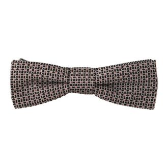 Dolce & Gabbana Schwarze Seidenfliege mit Verstellbarem Nackenband - - Accessories - Herren - Schwarzk - ONE SIZE