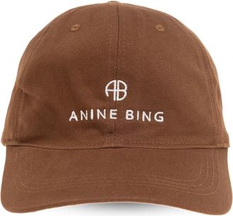 Anine Bing Femme, Accessoires, Brun, Taille: ONE Size Casquette de baseball Jeremy