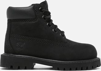 Timberland Wasserdichter Timberland Premium 6-Inch Boot f&uuml;r Kleinkinder in Schwarz, Schwarz, Gr&ouml;&szlig;e