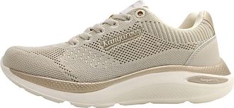 Kangaroos Damen K-WN Delight Sneaker, cool beige/Rich Gold, 38 EU