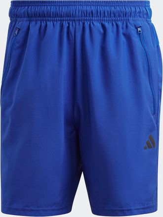 adidas Shorts ADIDAS PERFORMANCE TRAIN ESSENTIALS WOVEN TRAINING, Herren, Gr. 3XL, L-Gr, blau (lucid blau, schwarz, innenbeinl&auml;nge ca. 23 cm), Obermaterial: 