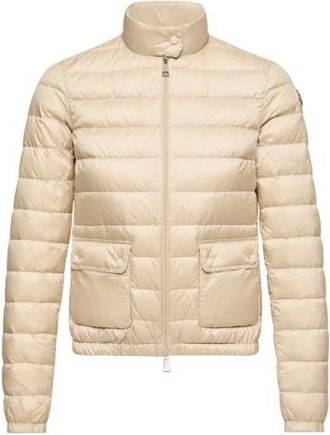 Moncler Femme, Vestes, Beige, Taille: 40 FR Lans Short Down Jacket