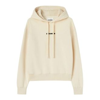 Jil Sander Stylischer Sweatshirt f&uuml;r M&auml;nner und Frauen - - Sweatshirts & Hoodies - Damen - Beige - S