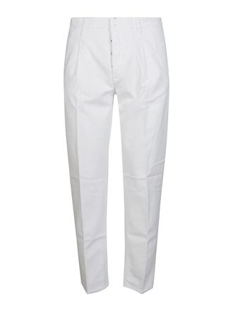 Incotex Pantalons Décontractés - Blanc