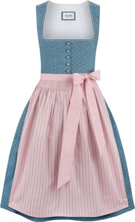 Stockerpoint Damen Dirndl Madeline I Größe 32-48 I Trachtenkleid mit liebevollen Details & eleganter Dirndlschürze I Bequem & pflegeleicht I Perfekt für Trachten &