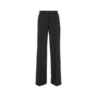 Dolce & Gabbana Weite Anzughose - - Trousers - Damen - Grau - S