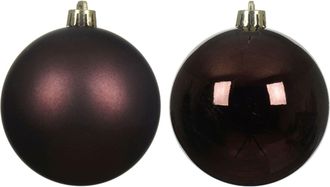 Kaemingk Weihnachtskugeln Kunststoff 6cm 12 St&uuml;ck - klassisch & bruchsicher - Christbaumkugeln Weihnachtsbaumkugeln f&uuml;r Weihnachten - Christbaumschmuck & Weihn