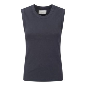 Jeanerica Femme, Tops, Bleu, Taille: 38 FR Vanessa Tank Top