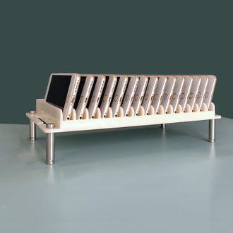 Generic Handygarage, Handy Aufbewahrungsbox, Benutzerfreundliche Rillen Verhindern EIN Verrutschen und Eignen Sich Daher for Den Einsatz zu Hause, In Der Schu