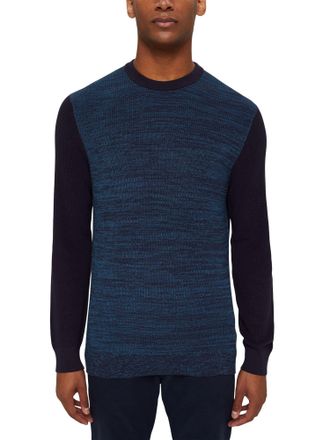 Esprit Herren 081EE2I305 Pullover, 400/NAVY, XXL