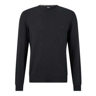 HUGO BOSS Vielseitiger Wollpullover - - Knitwear - Herren - Schwarzk - 3XL