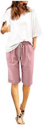 Generic Short Sport Femme Grande Taille Gainant Coton Rouge Cuire Jaune Genoux Jupette Up Electrostimulation &Eacute;vas&eacute;e Battle Grand Couleur Sportswear Rouille Bo