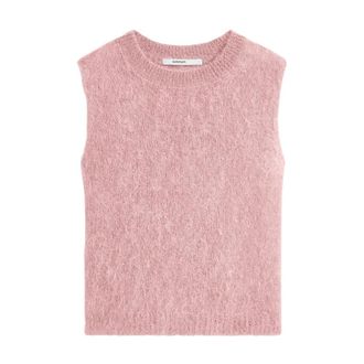 Summum Spencer Kid Mohair Strick - - Knitwear - Damen - Rosa - L