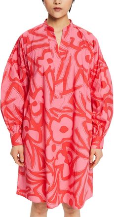 Esprit Damen 052EO1E307 Dress, 663/PINK Fuchsia 4, S