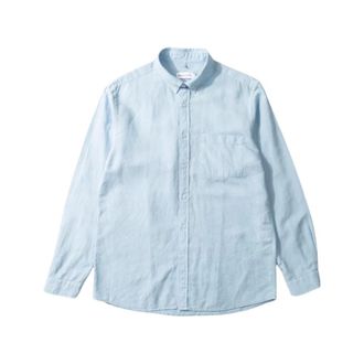 Edmmond Studios Edmmond Studios, Homme, Chemises, Bleu, Taille: M Chemise en lin bleu