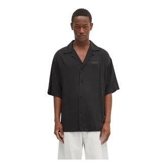 032c 111 Bowling Shirt - - Shirts - Herren - Schwarzk - L