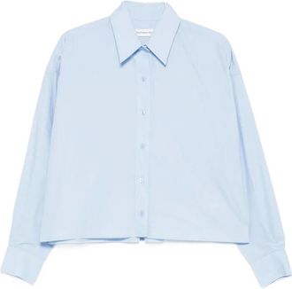 Frankie Shop Femme, Blouses et Chemises, Bleu, Taille: 40 FR Arlen Boxy Shirt