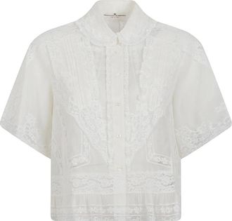 Ermanno Scervino Femme, Blouses et Chemises, Blanc, Taille: 34 FR Ermanno Scervino Chemises