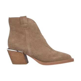 Alma En Pena Stiefelette mit Front&ouml;ffnung - - Shoes - Damen - Beige - 36 EU