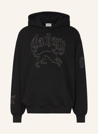 Carhartt Work in Progress Carhartt Wip Hoodie Hackwork schwarz