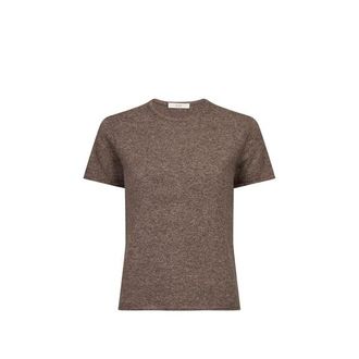 Co Pull col rond en cachemire et soie