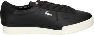 Lacoste baskets Aura en cuir - Noir