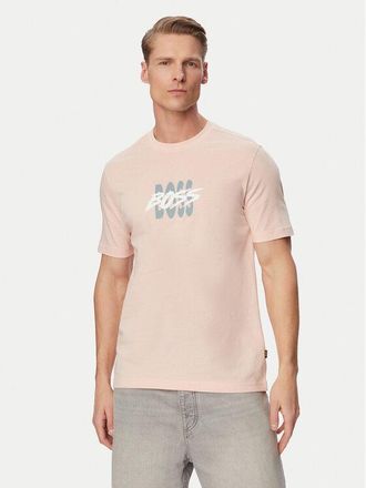 HUGO BOSS T-Shirt Bass 50561850 Rosa Regular Fit