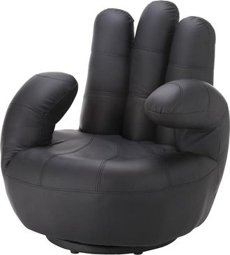 Vente-Unique Sessel Fingersessel Catchy - Schwarz
