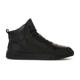 Kazar Herren-Sneaker aus glattem Leder mit Gummikappe - - Shoes - Herren - Schwarzk - 41 EU